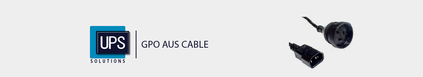 GPO Aus Cables For Sale Online Australia | UPS Solutions🔌