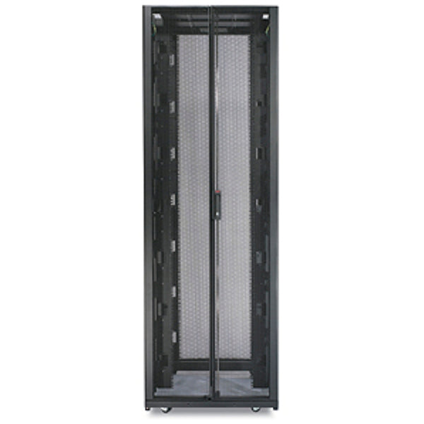 NetShelter SX 45U 750mm Wide x 1200mm Deep Enclosure with Sides Black ...
