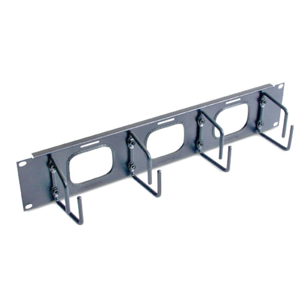 Horizontal Cable Organizer 2U w/pass through holes AR8428 - UPS Solutions