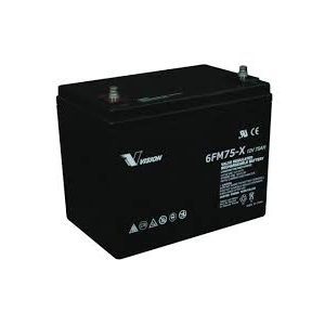 Vision 6FM75-X 12V 75Ah 6FM75-X – UPS Solutions