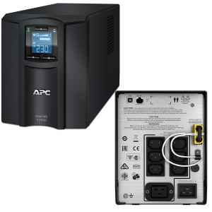 APC Smart-UPS C 2000VA LCD Tower Only 230V SMC2000I - UPS Solutions