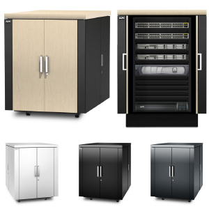 NetShelter CX 18U soundproofed Server Room in a Box Enclosure Internat ...