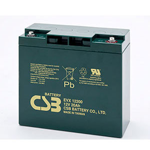 CSB EVH / EVX Series - CYCLIC BATTERY 12V20AH EVX200 – UPS Solutions