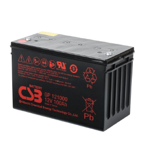 CSB GP Series - GP121000 - 12V 100AH Battery GP121000 – UPS Solutions