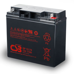 CSB GP Series - GP12170- 12V 17AH Battery GP12170 – UPS Solutions