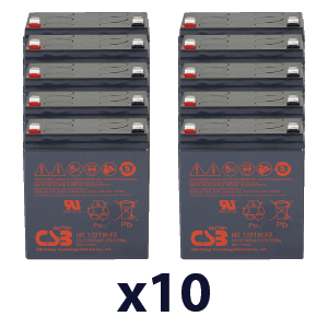 Powerware Prestige 3000 UPS Batteries HR1221WF2X10-POWERWARE-PRESTIGE ...