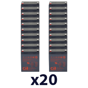 LIEBERT GXT2-6000RT230 UPS Batteries HR1221WF2X20 - UPS Solutions
