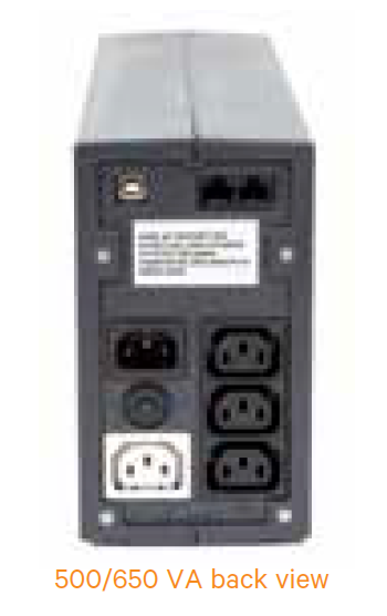 Vertiv Liebert PSA - 650VA Mini Tower UPS PSA650MT3-230U - UPS Solutions